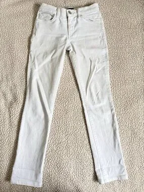 J Brand | Jeans | J Brand Womens Size 24 Tropez White Rail Skinny Leg ...